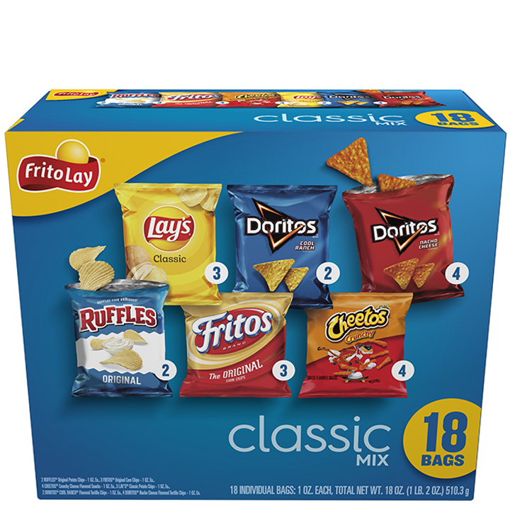 FRITO-LAY® Classic Mix Variety Pack | Variety Packs