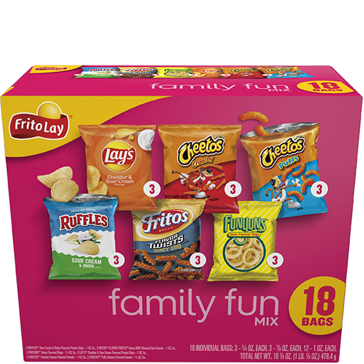 FRITO-LAY® Family Fun Mix Variety Pack | Variety Packs