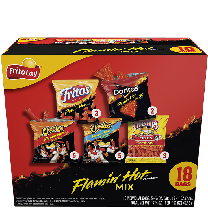 FRITO-LAY® Flamin' Hot Mix Variety Pack | Variety Packs