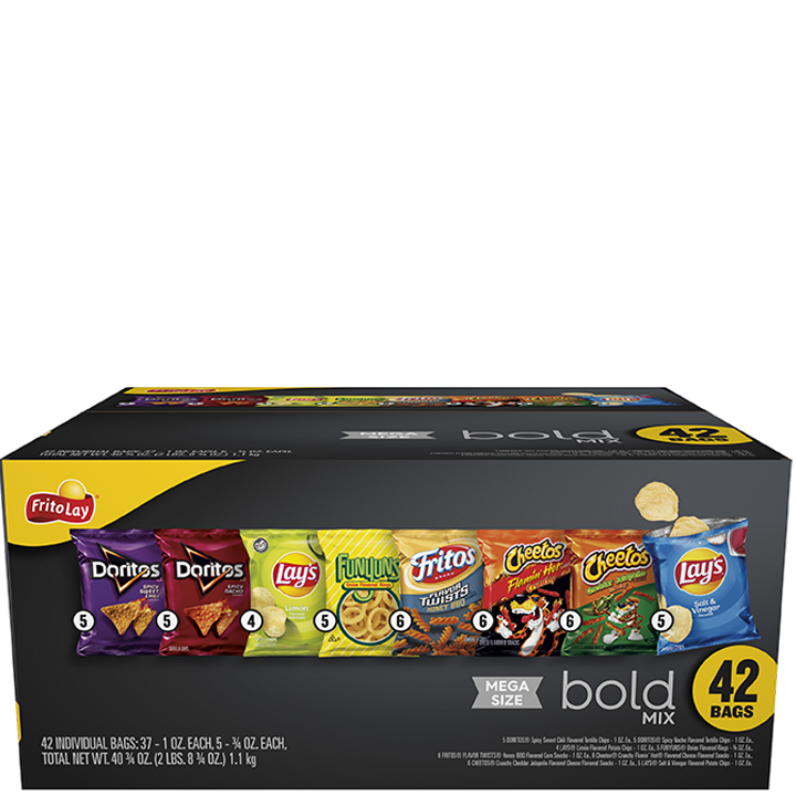 FRITO-LAY® Bold Mix Mix Mega Size Variety Pack | Variety Packs